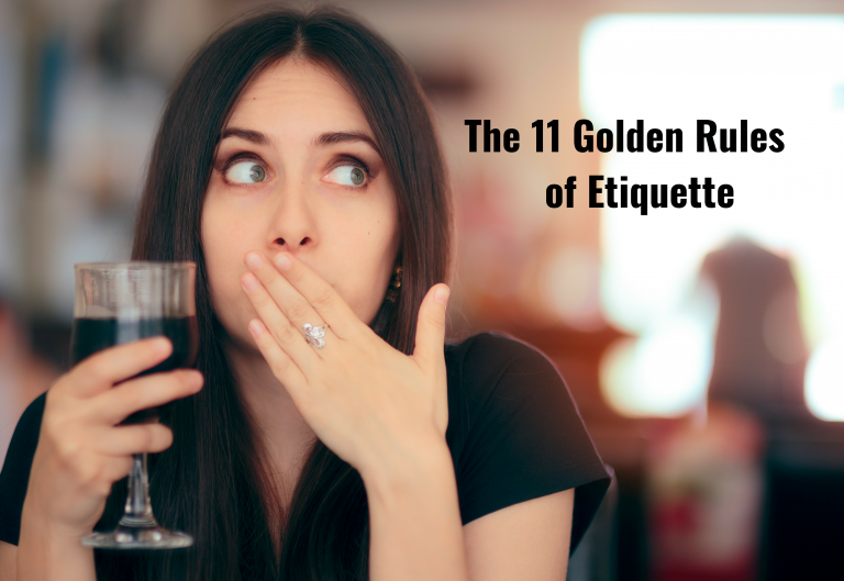 The 11 golden rules of etiquette - Vanessa Bolet