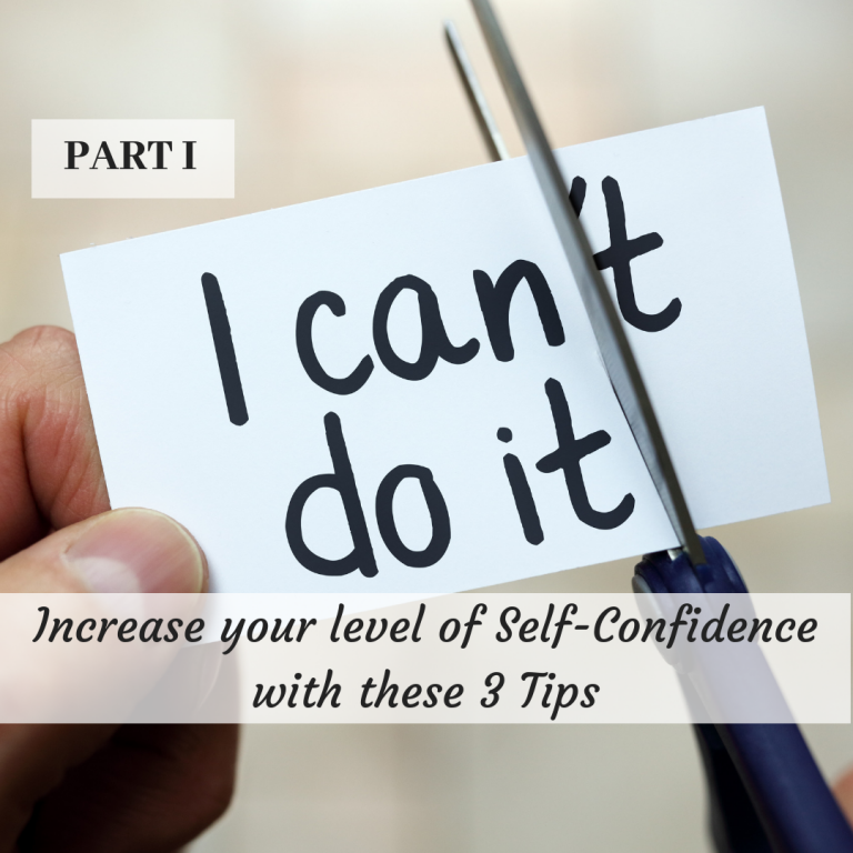 Increase your level of Self-Confidence with these 3 Tips - Vanessa Bolet